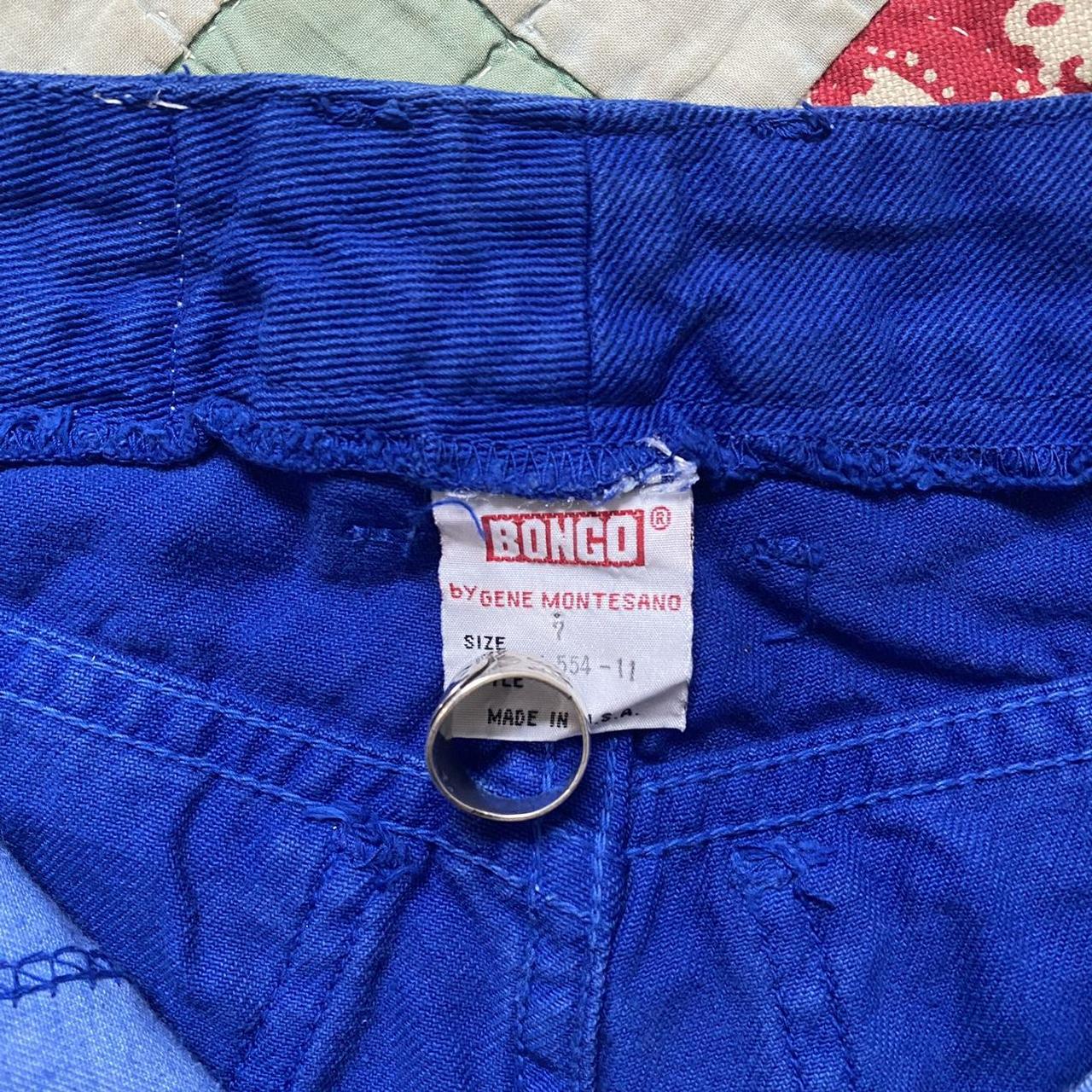 90s vintage Bongo mid rise vivid blue denim booty... | Depop