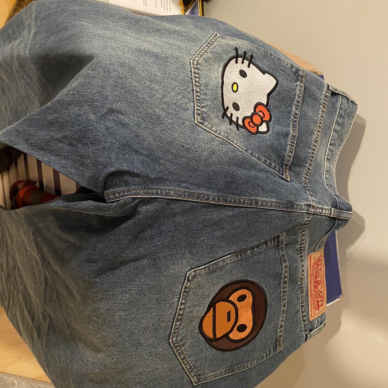 SIZE 36 HELLO KITTY/BABY MILO COLLAB RARE ASF NO... - Depop