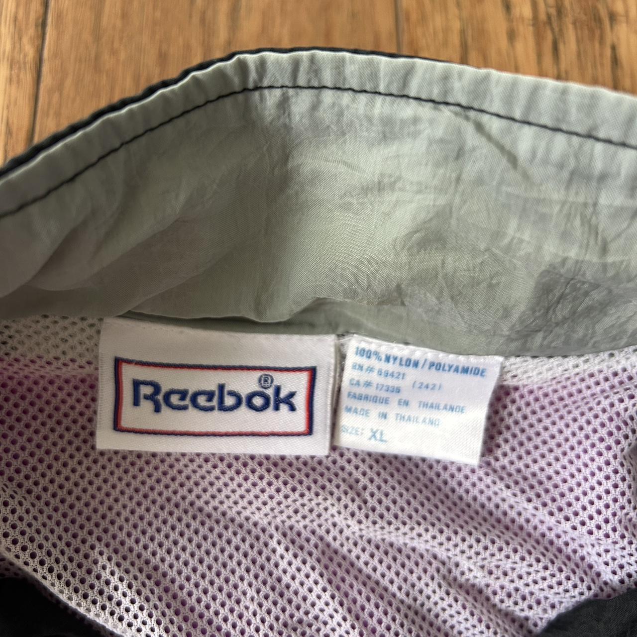 2000 Reebok multicolored windbreaker Size: XL DM... - Depop