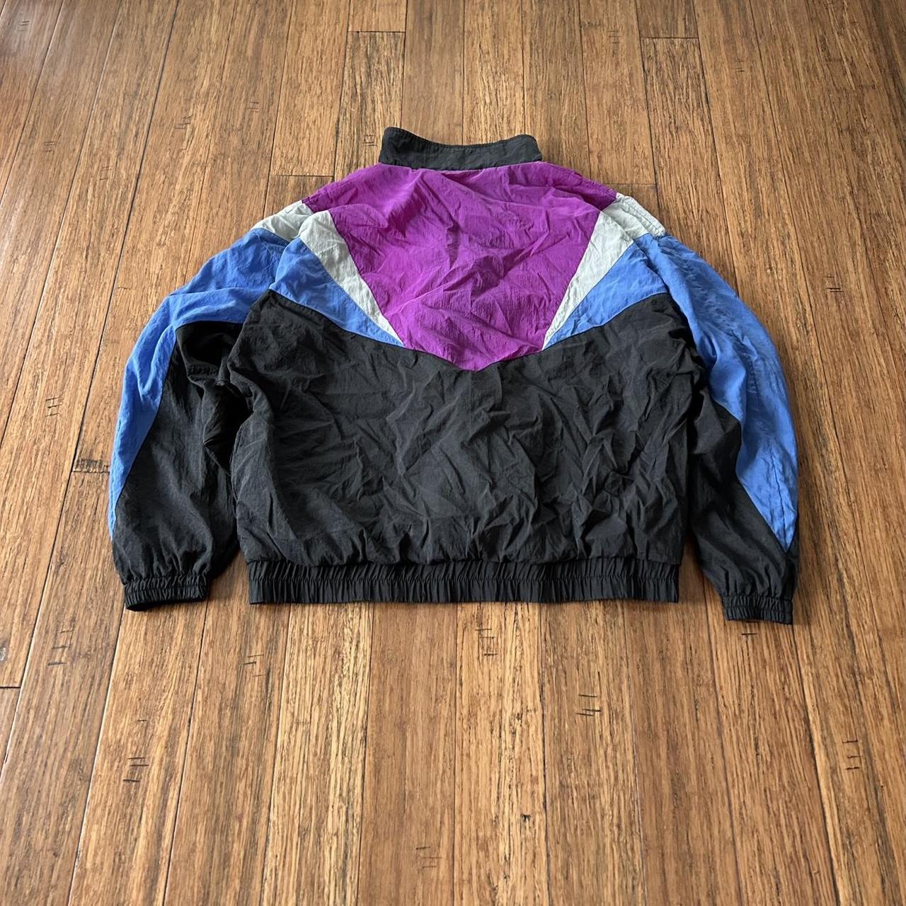 2000 Reebok multicolored windbreaker Size: XL DM... - Depop