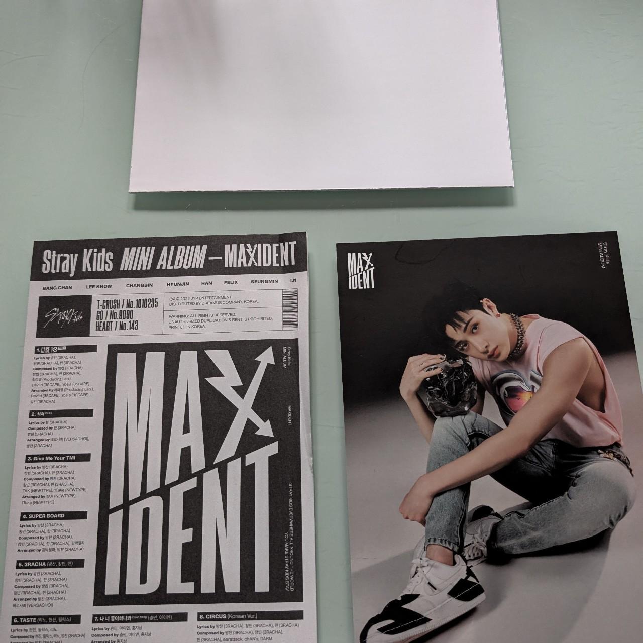 Stray Kids Maxident Album Includes everything... - Depop