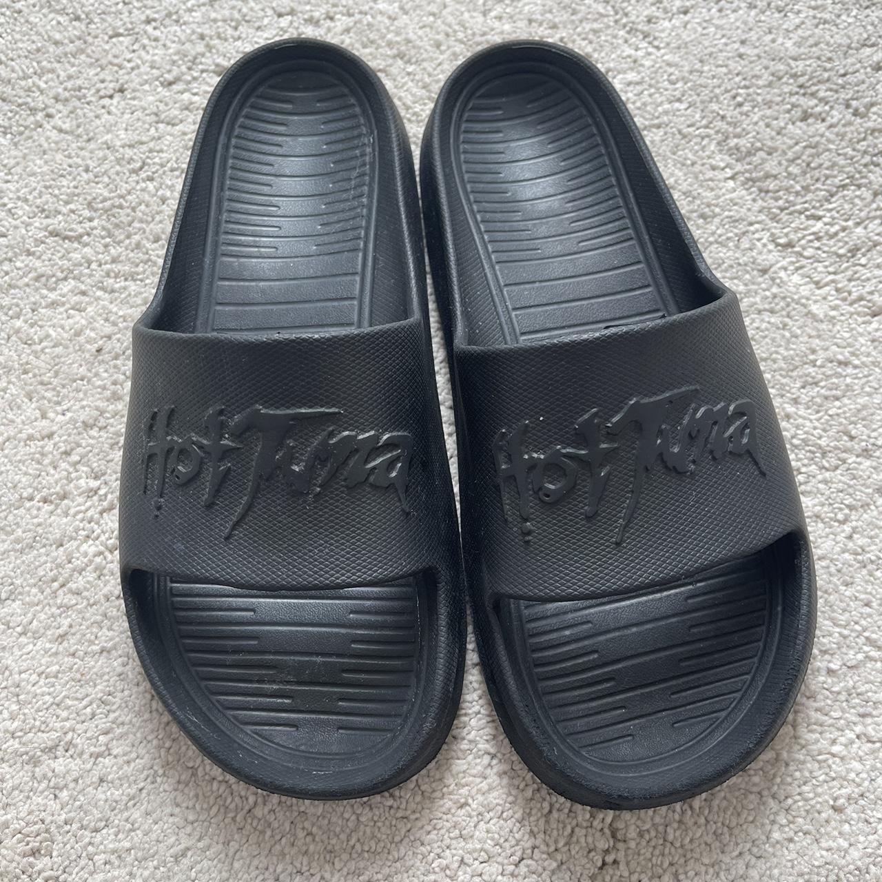 Hot tuna slippers for kids size 6 | Depop