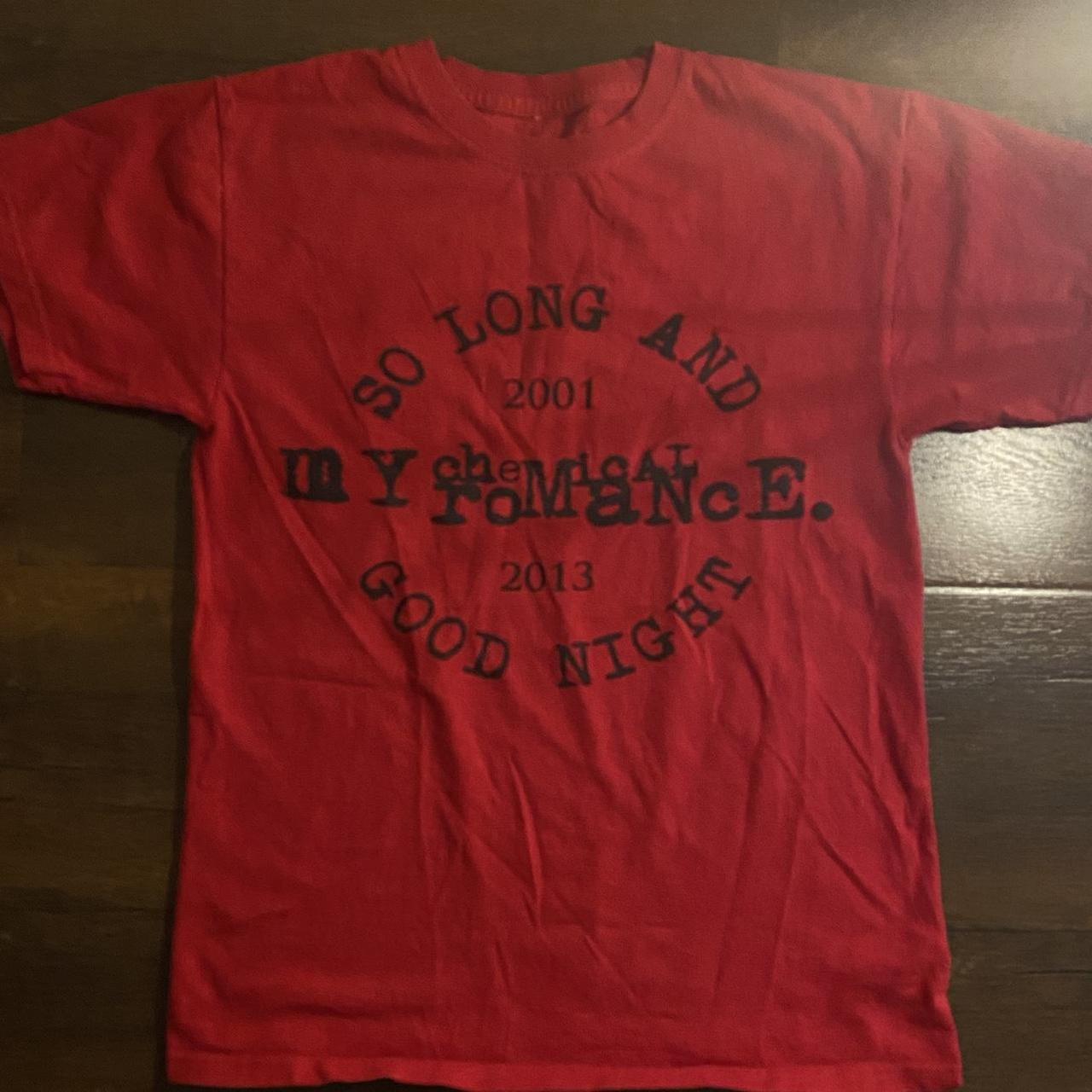 Red My Chemical Romance Helena “So long and good... | Depop