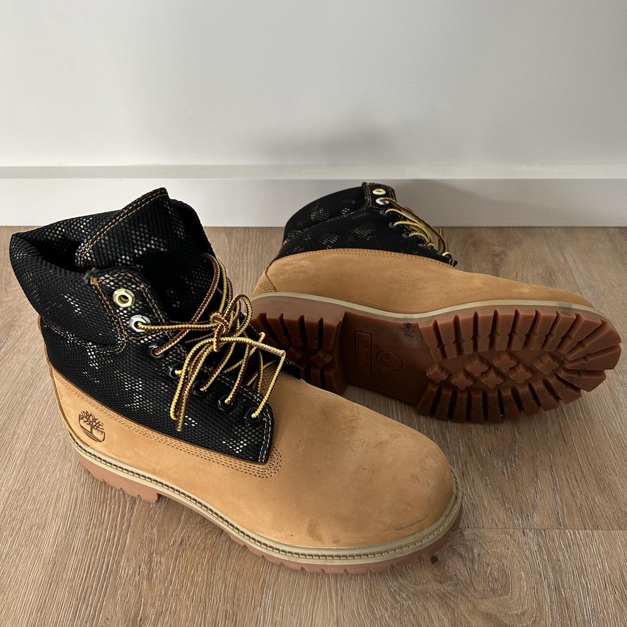 Timberland camo boots - Depop