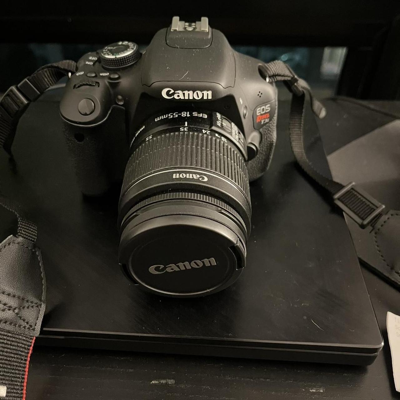 Canon EOS Rebel T3I 600D DSLR Camera with 18-55mm... - Depop