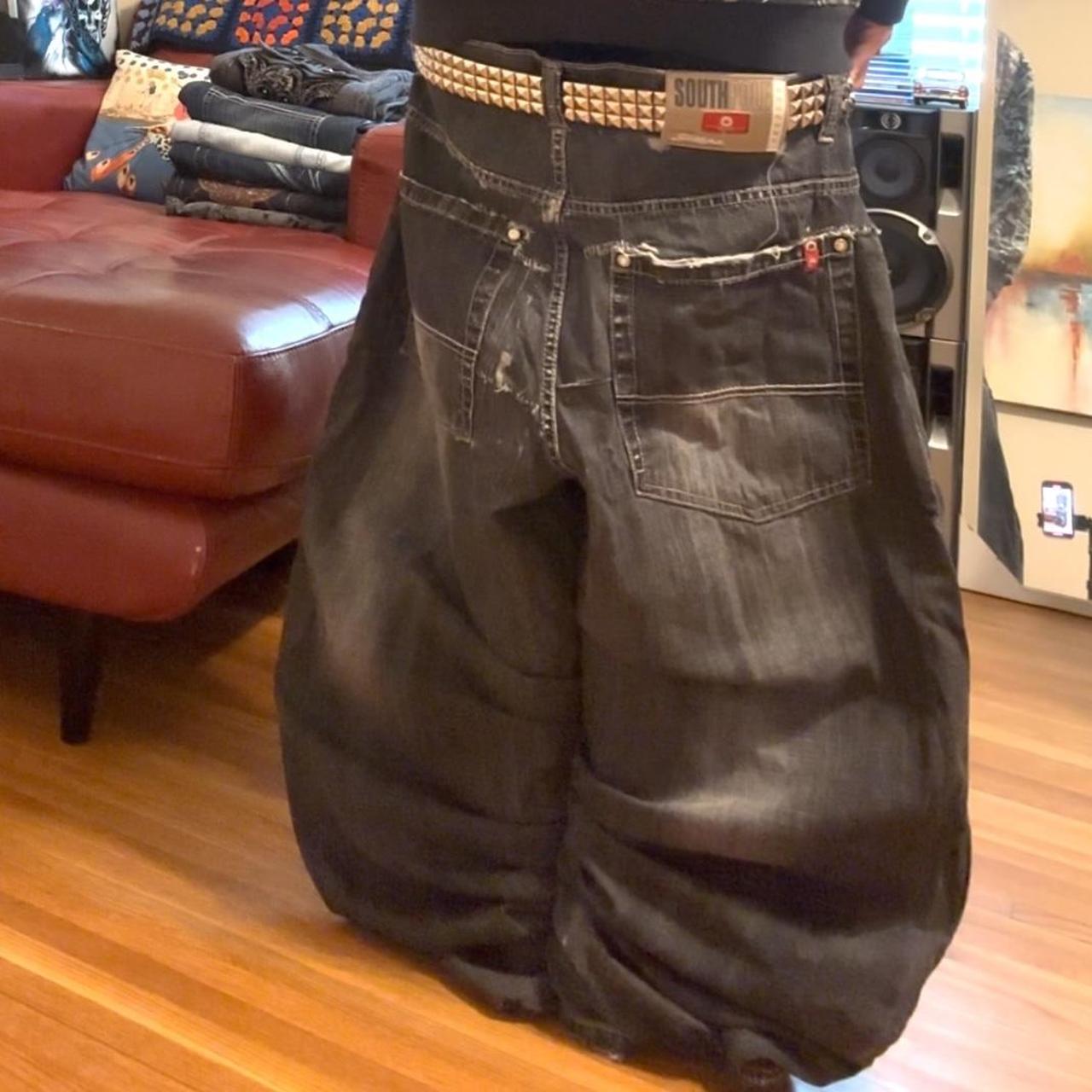 Y2K Grail Southpole Red Tabs Size - 40 Condition... | Depop