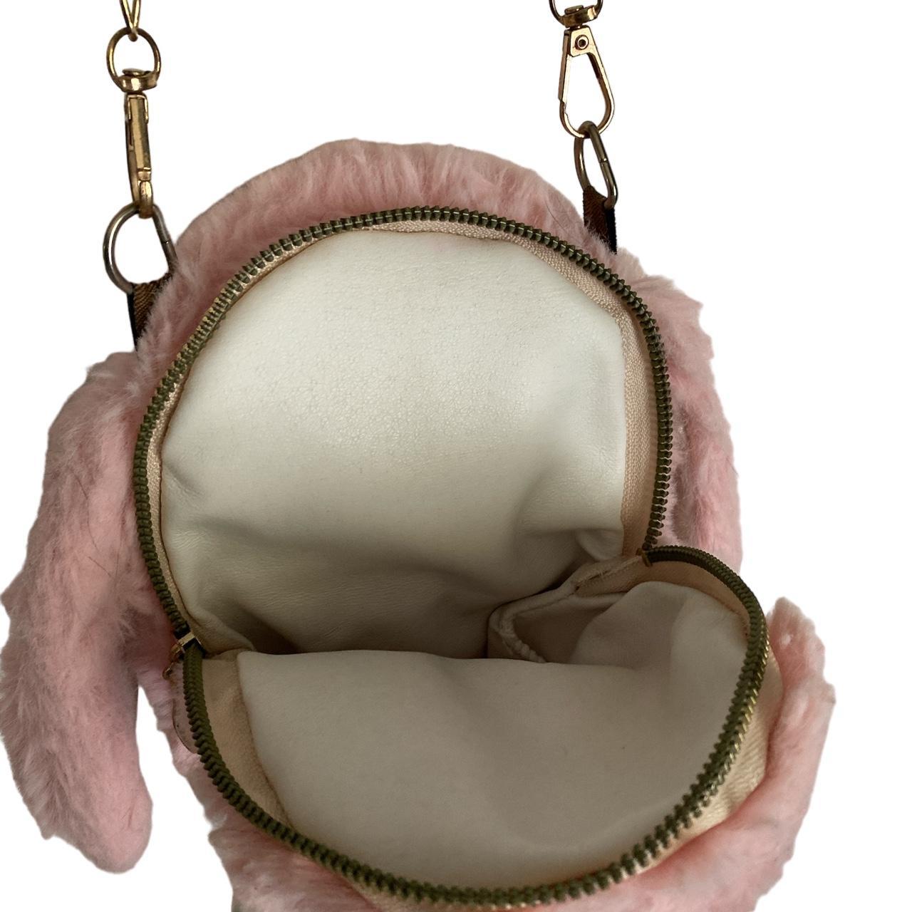 Pink bunny bag with chain - perfect for carrying... - Depop