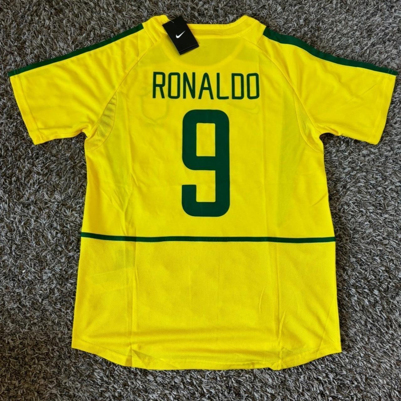 Ronald #9 2002 Brazil Jersey R9 - New With tags and... - Depop