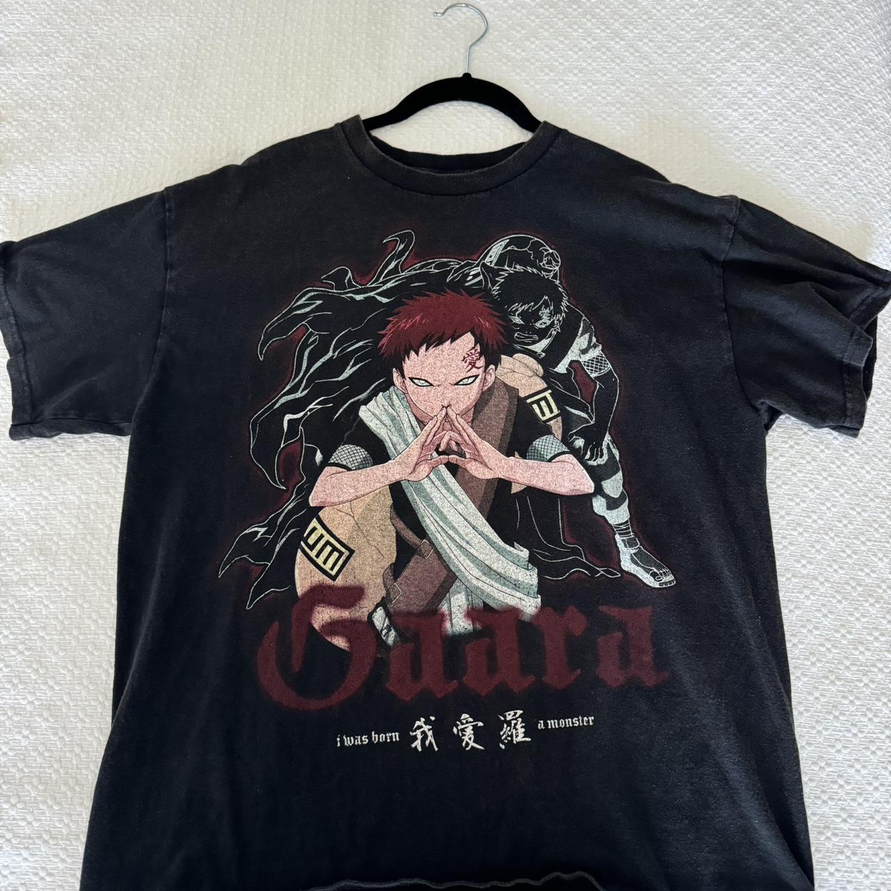 Gaara Vintage Tee Vintage Look Screen Printed - Depop