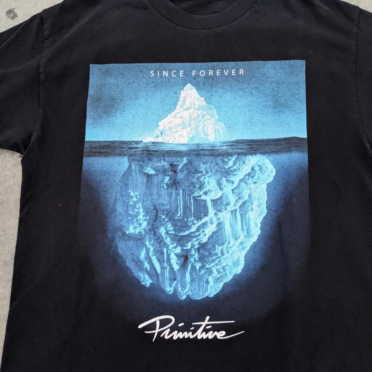 Primitive “Since Forever” Iceberg Graphic Tee Black... | Depop