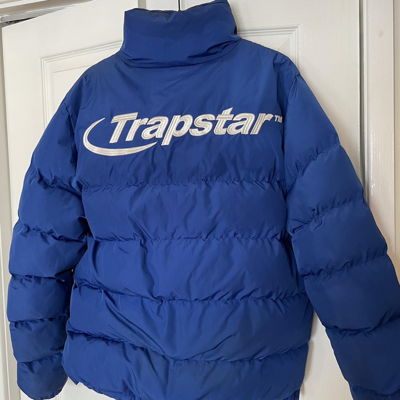 Trapstar -🔥 First Blue Model Ever Coat Blue /... - Depop