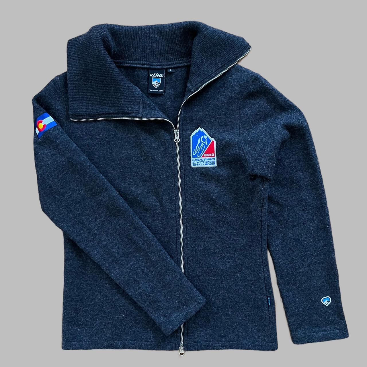 KUHL FULL ZiP MERiNO WOOL JACKET • two-way... - Depop