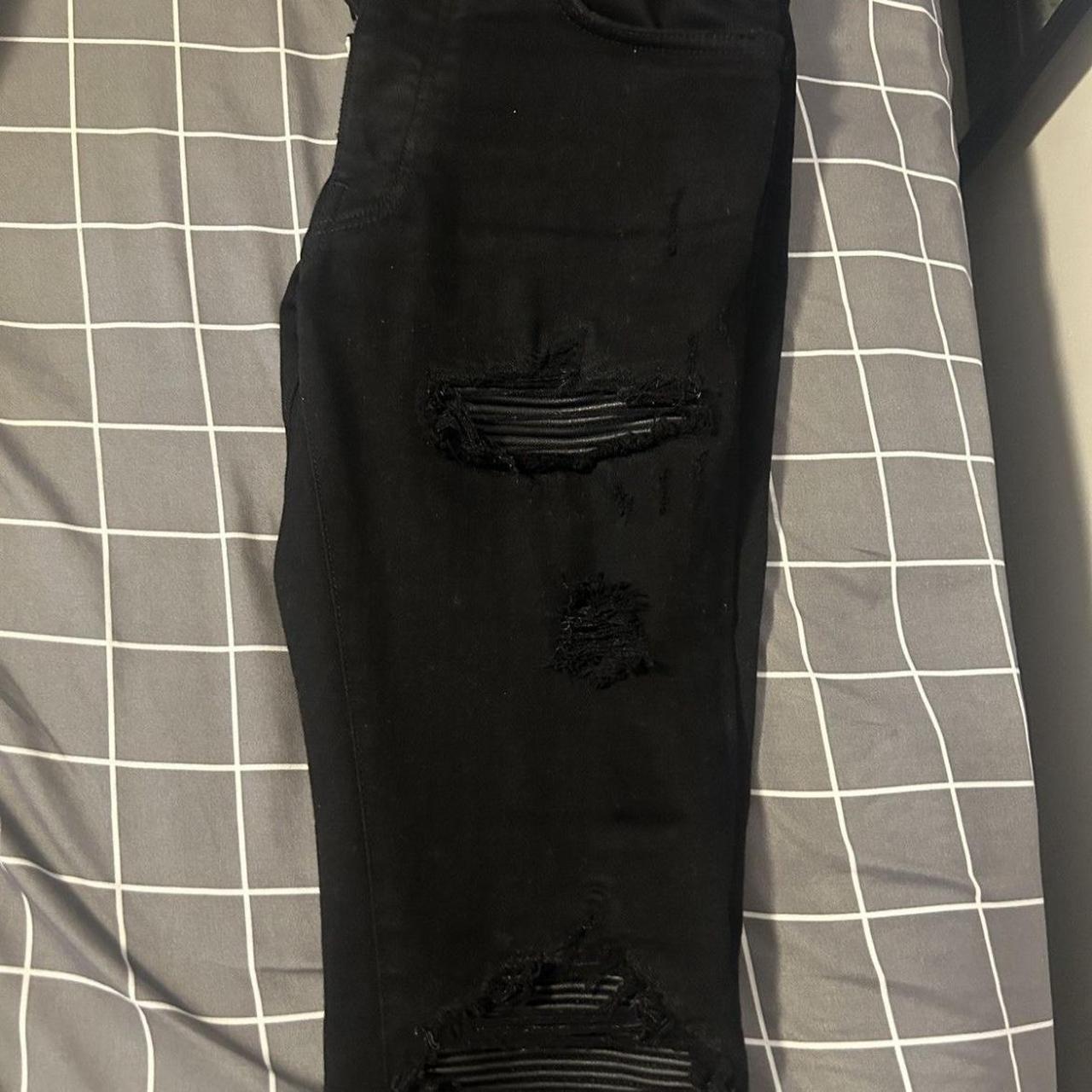 BLACK ON BLACK AMIRI MX1s Authentic - Depop