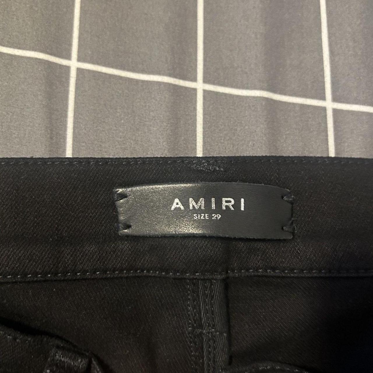 BLACK ON BLACK AMIRI MX1s Authentic - Depop