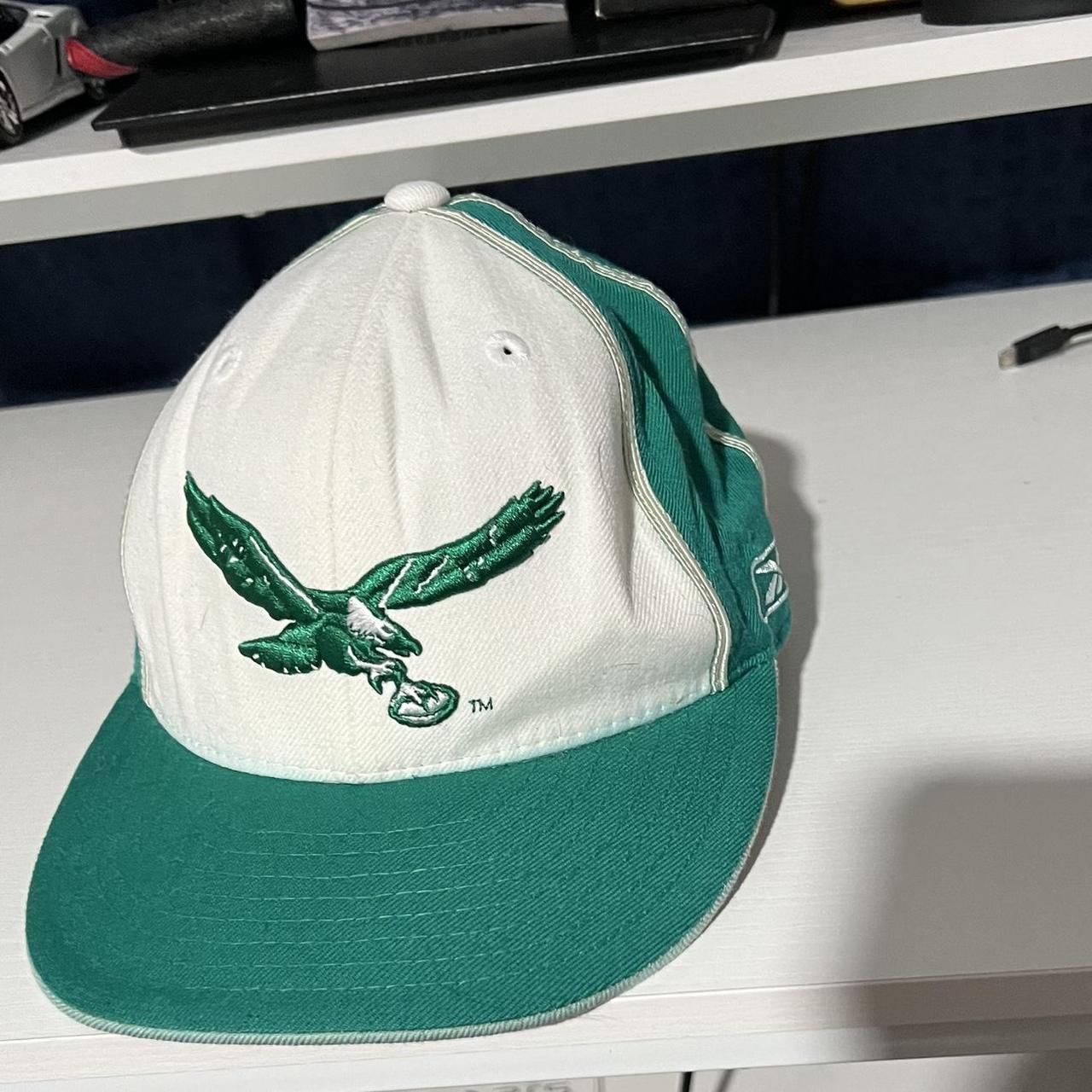 Green and white NFL Eagles cap #NFL #Eagles | Depop