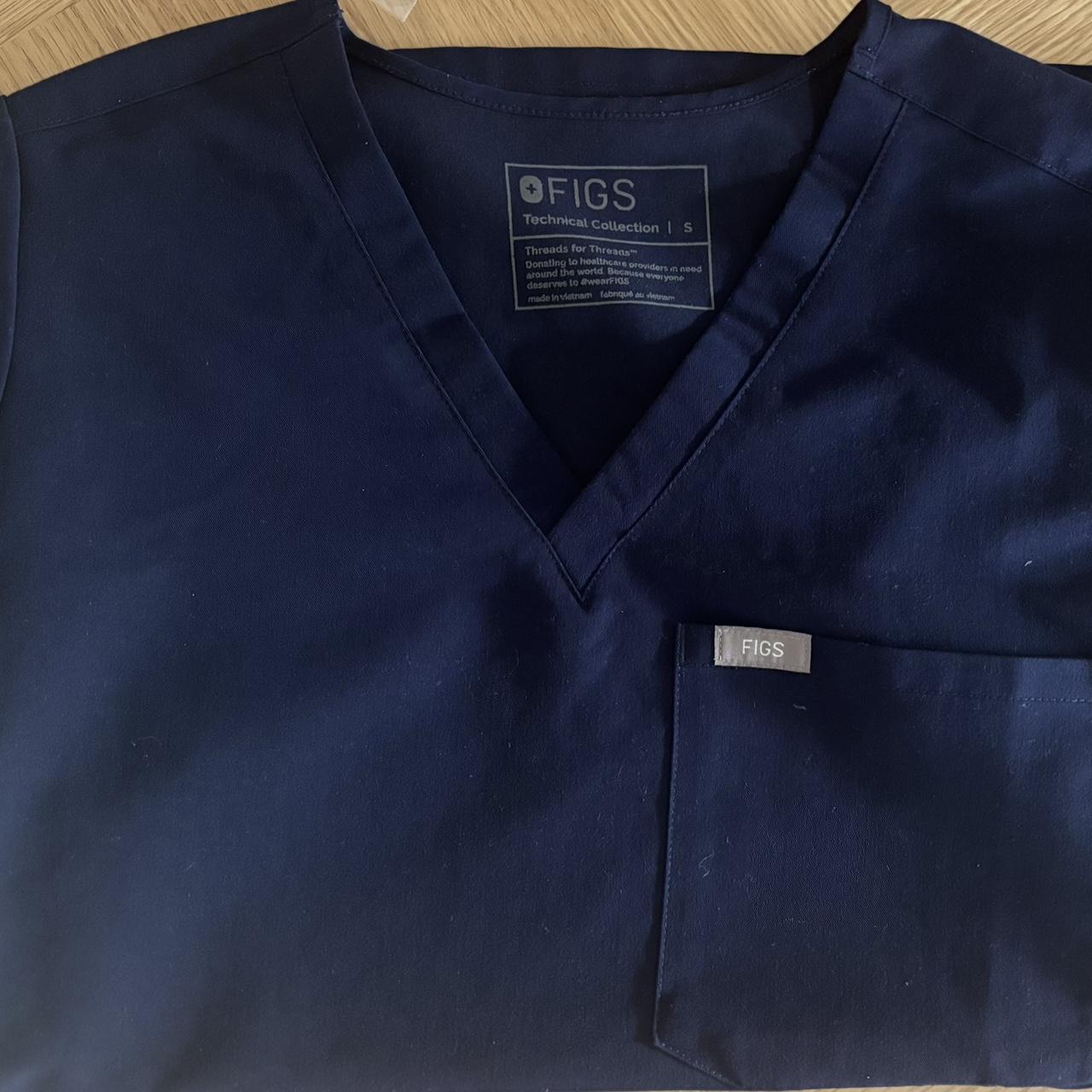 Technical FIGS collection navy blue scrub... - Depop