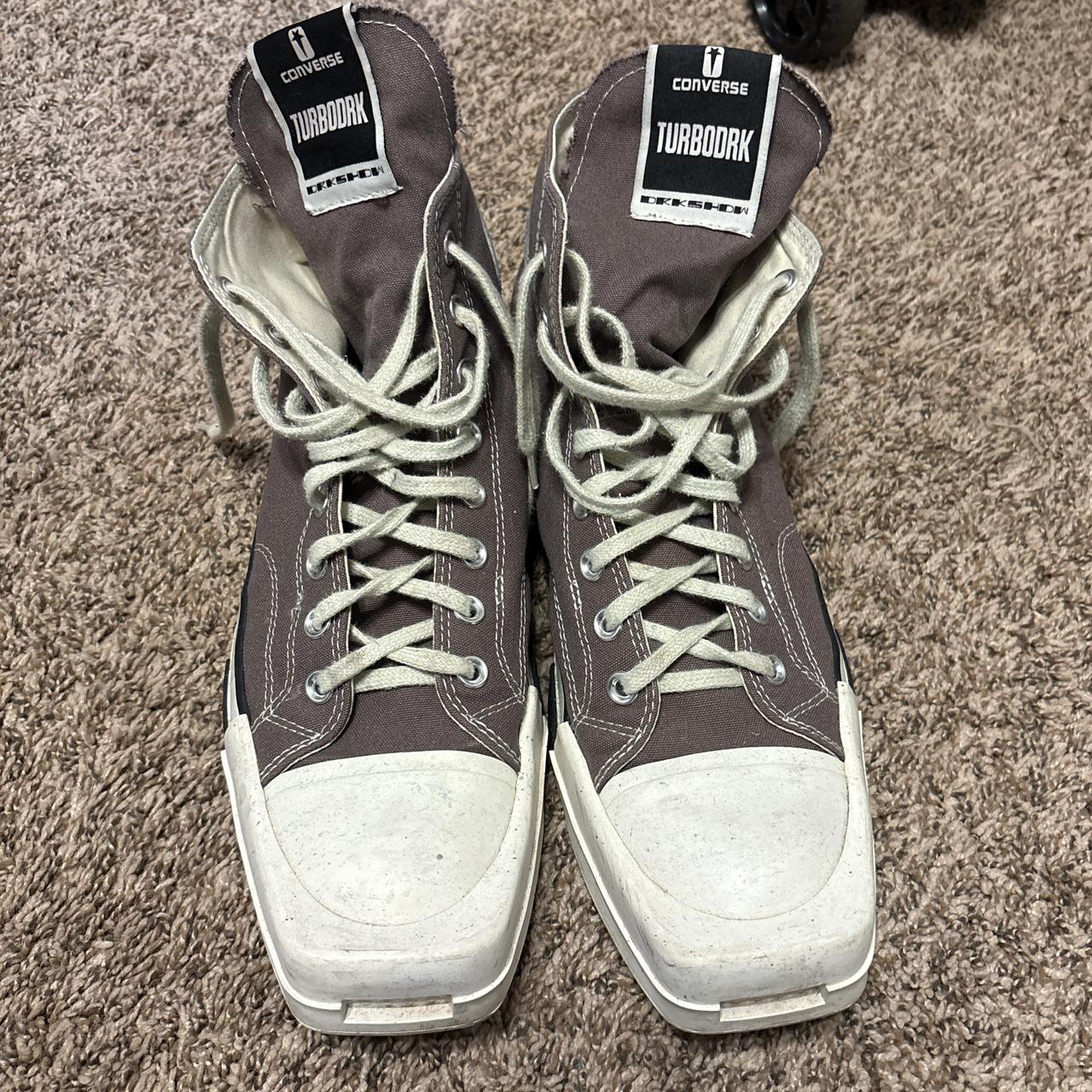 Rick Owens DRKSHDW square toe Converse ‼️OFFERS... | Depop