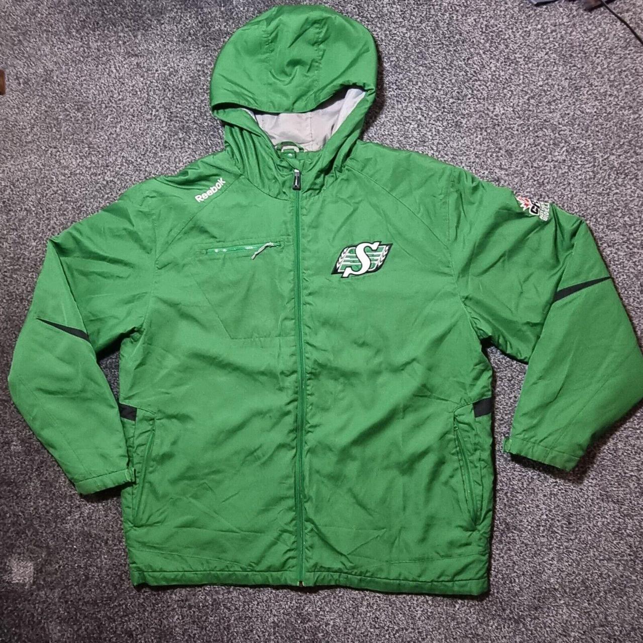 Reebok jacket vintage green store