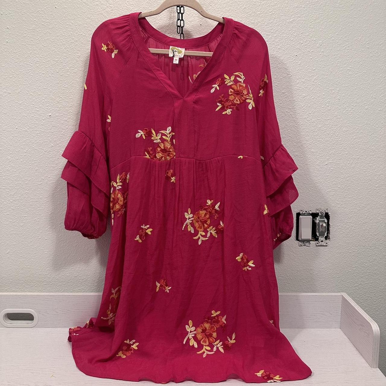 Anthropologie Fig And Flower Dress Women's Size M... - Depop