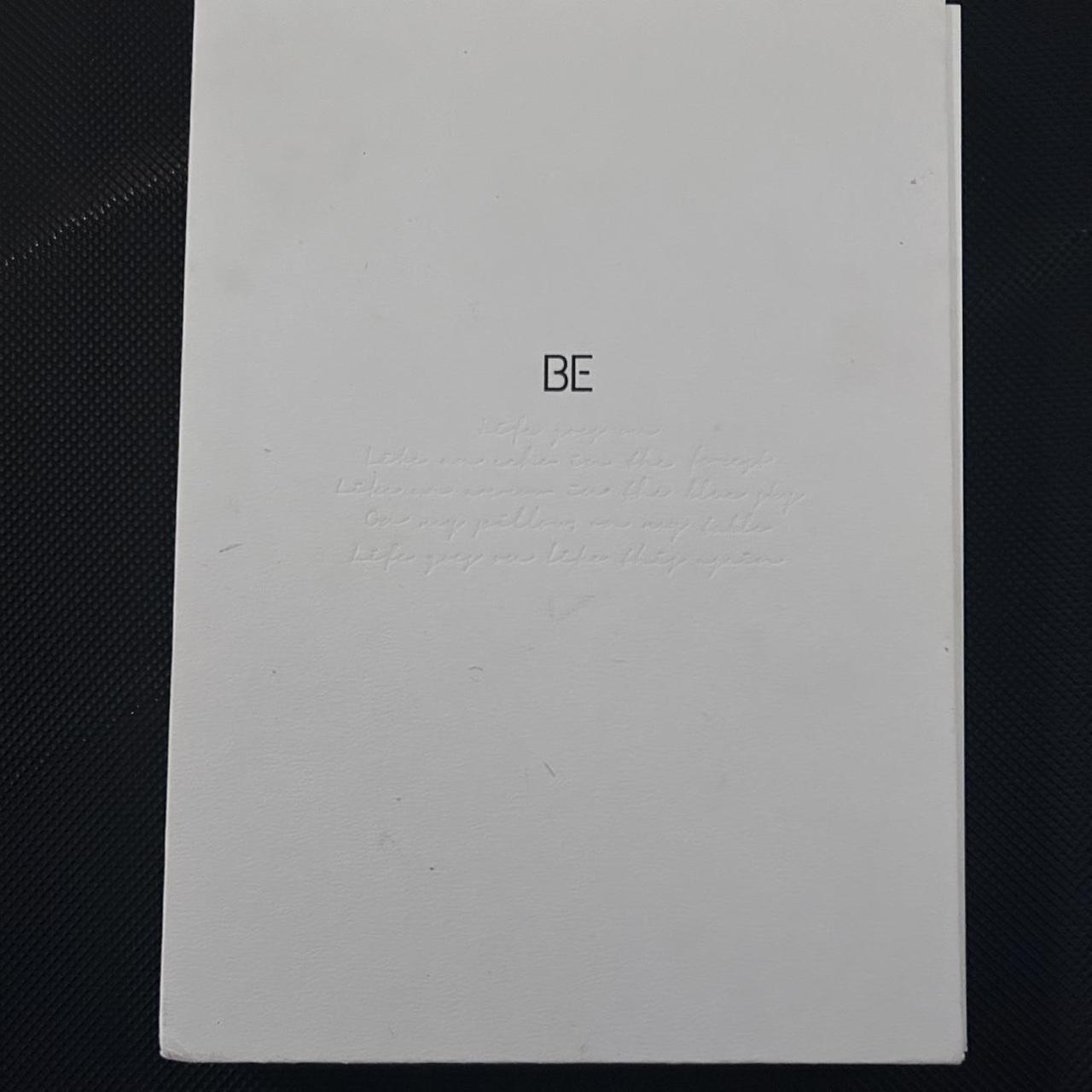 BTS BE album with CD, photobook, and photo cards... - Depop