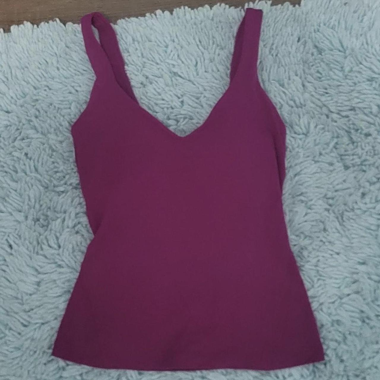 lululemon align tank & cute magenta define jacket... - Depop