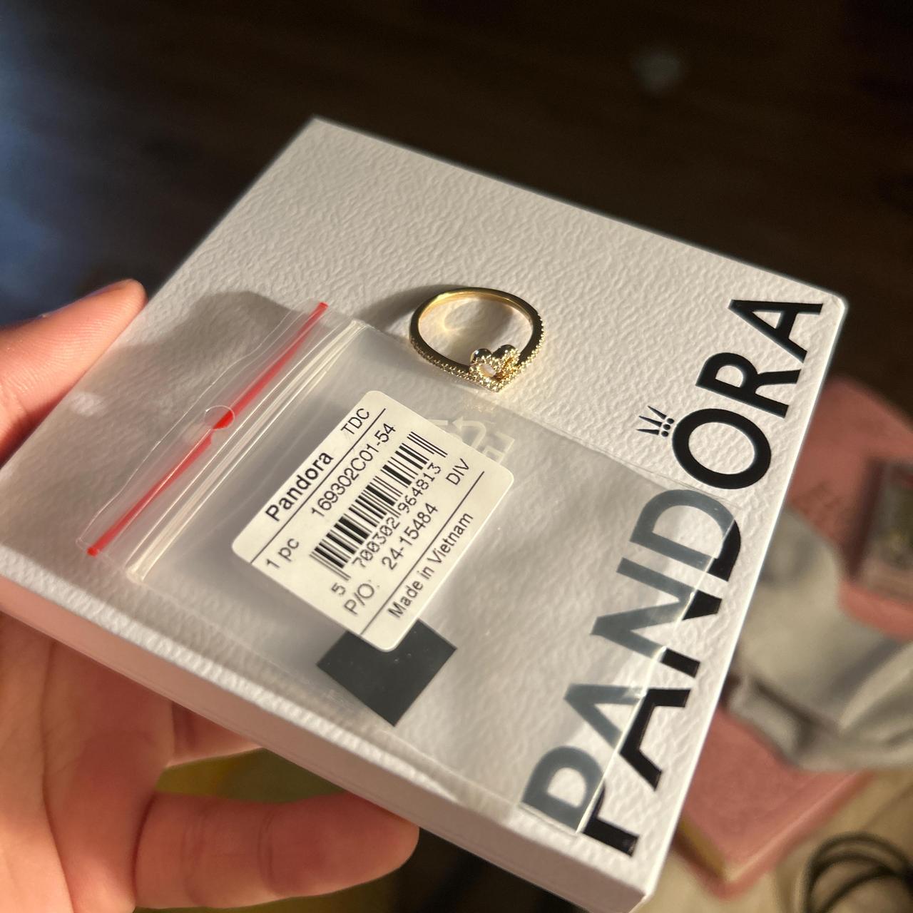Brand new pandora promise ring SIZE 7 - Depop