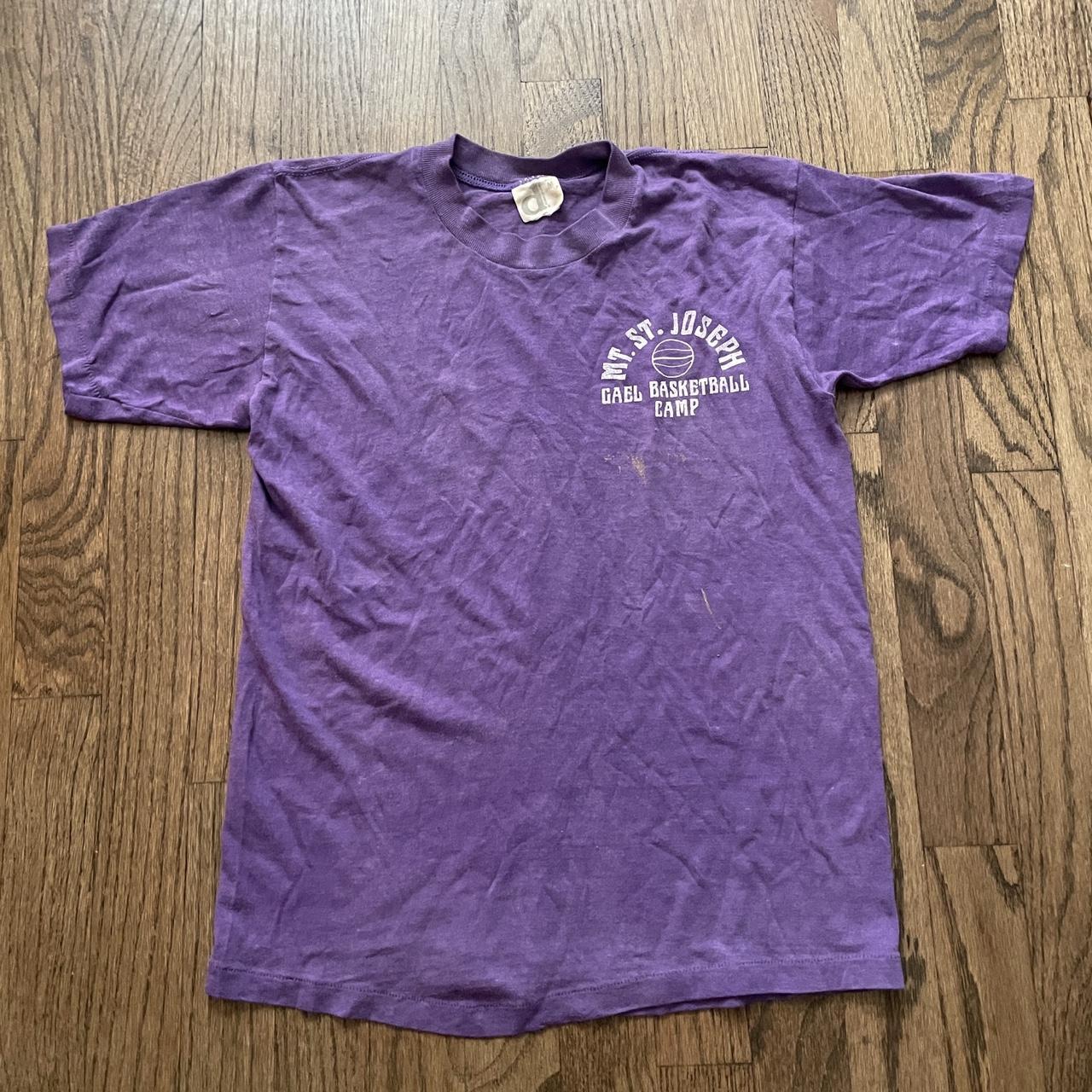 vintage 70’s mount saint joseph gaels basketball... | Depop