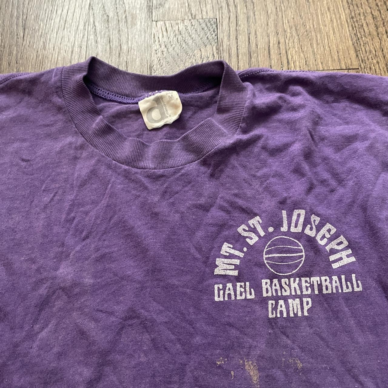 vintage 70’s mount saint joseph gaels basketball... | Depop