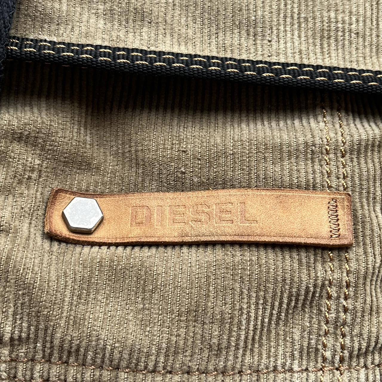 the diesel bag is original without stains and holes... - Depop