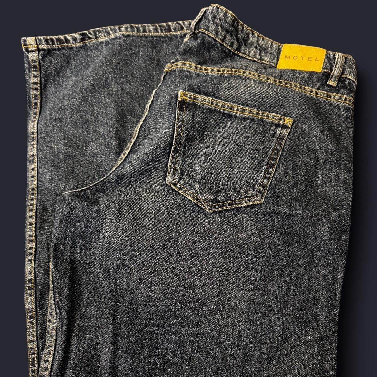 Motel Rocks Parallel Low Rise Jeans - wide leg -... | Depop