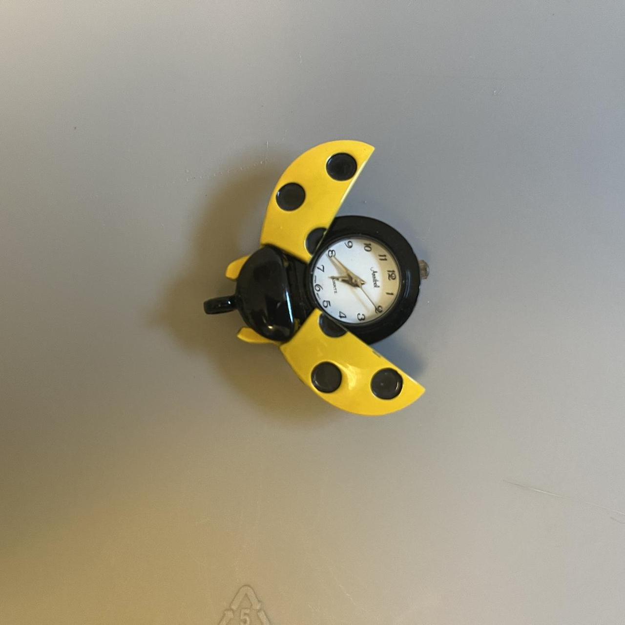 Little lady bug watch face opens and closes. Super... - Depop