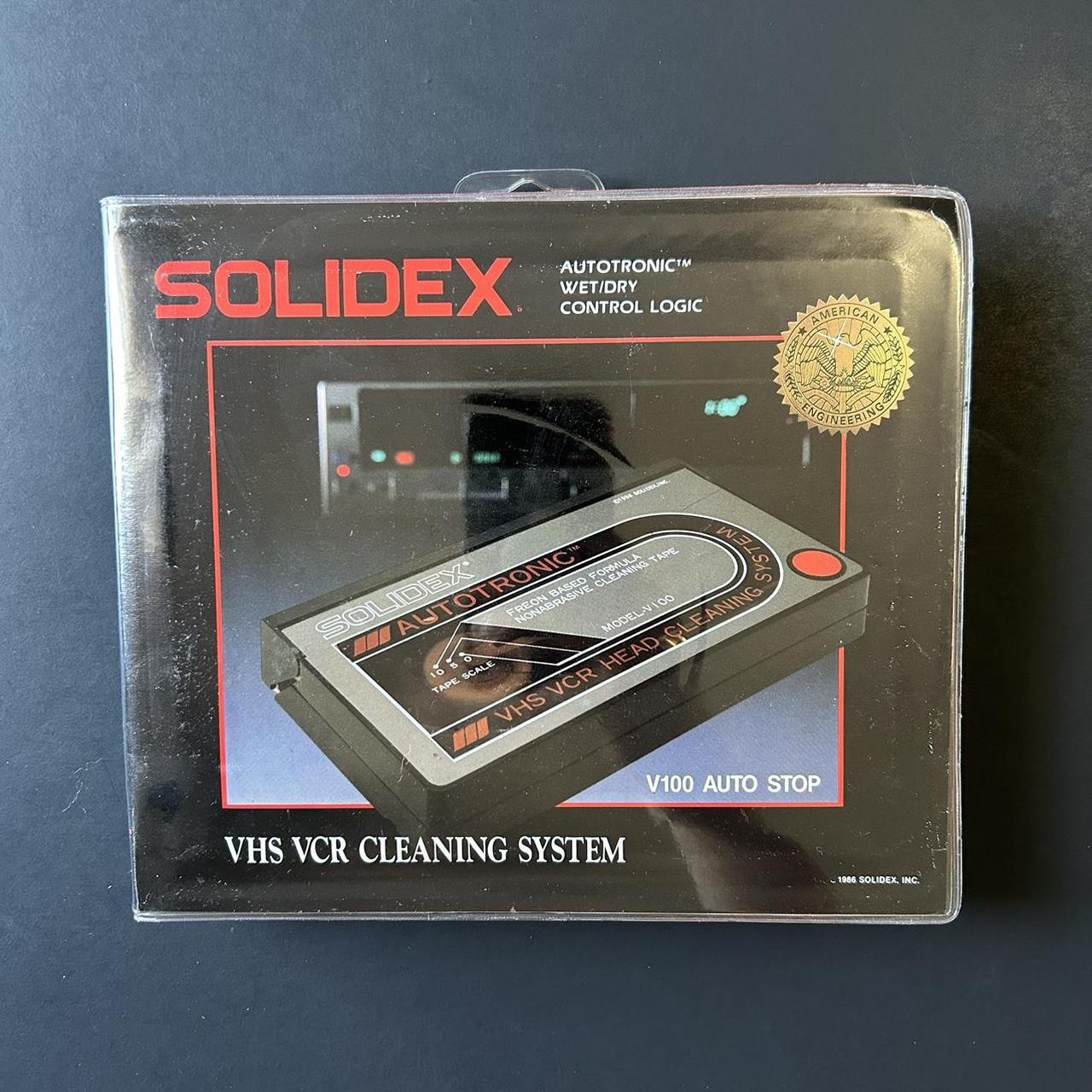 Vintage 1986 Solidex VHS VCR Camcorder Cleaning... | Depop
