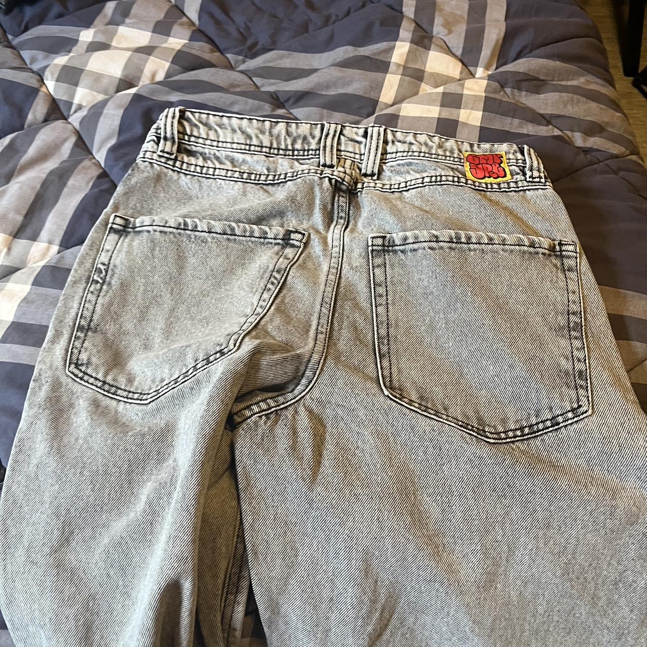 Y2K baggy fit acid wash empire jeans sz28 - Depop