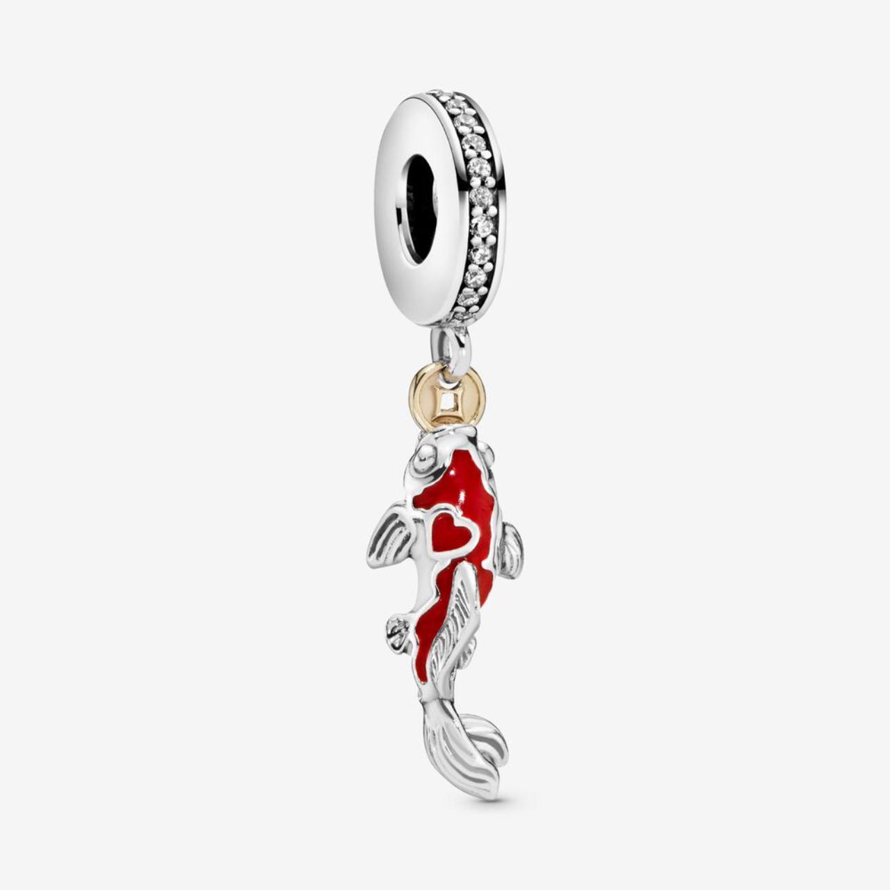 Pandora Good Fortune Carp Fish Dangle Charm - Depop