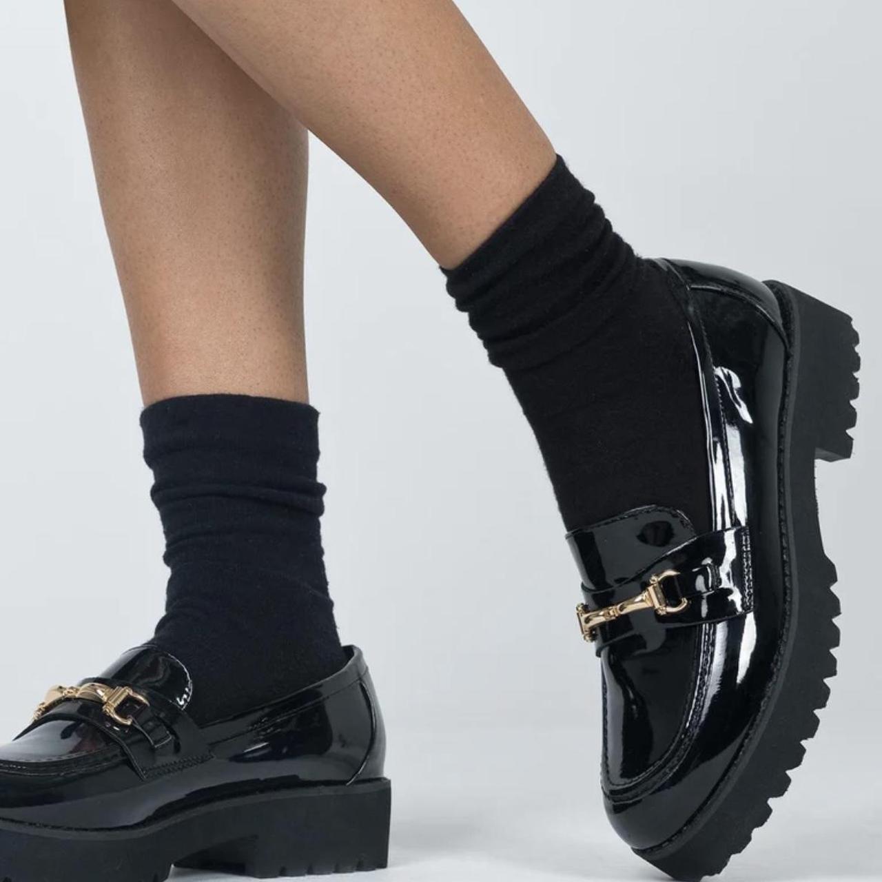 Princess Polly Capri Loafers size US 7. Worn twice... - Depop