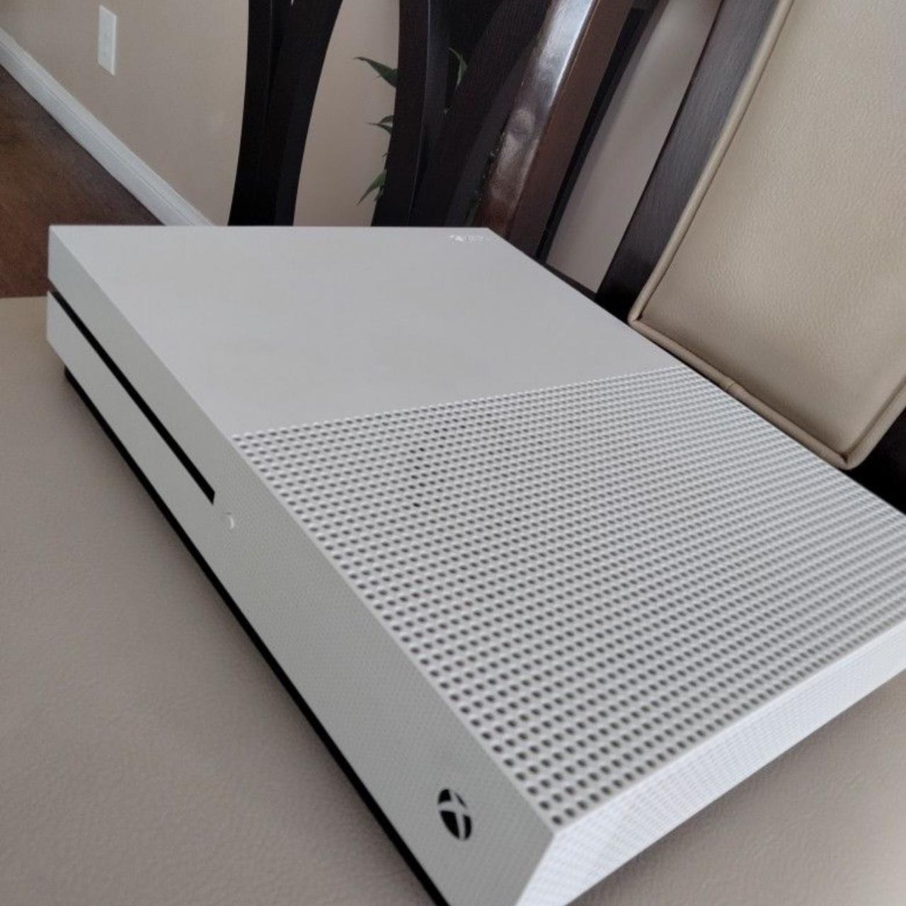 White Xbox One S Old Gen 365 GB Storage 6 Games... - Depop
