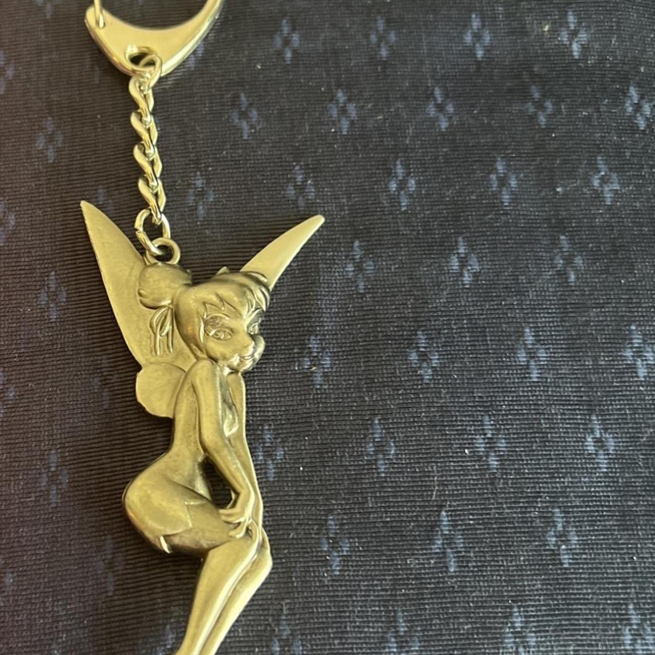 Disney Tinker Bell Keychain Peter Pan Super... | Depop