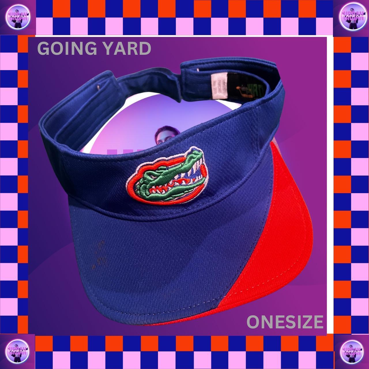 Gators Football visor hat - blue and red Brand:... | Depop