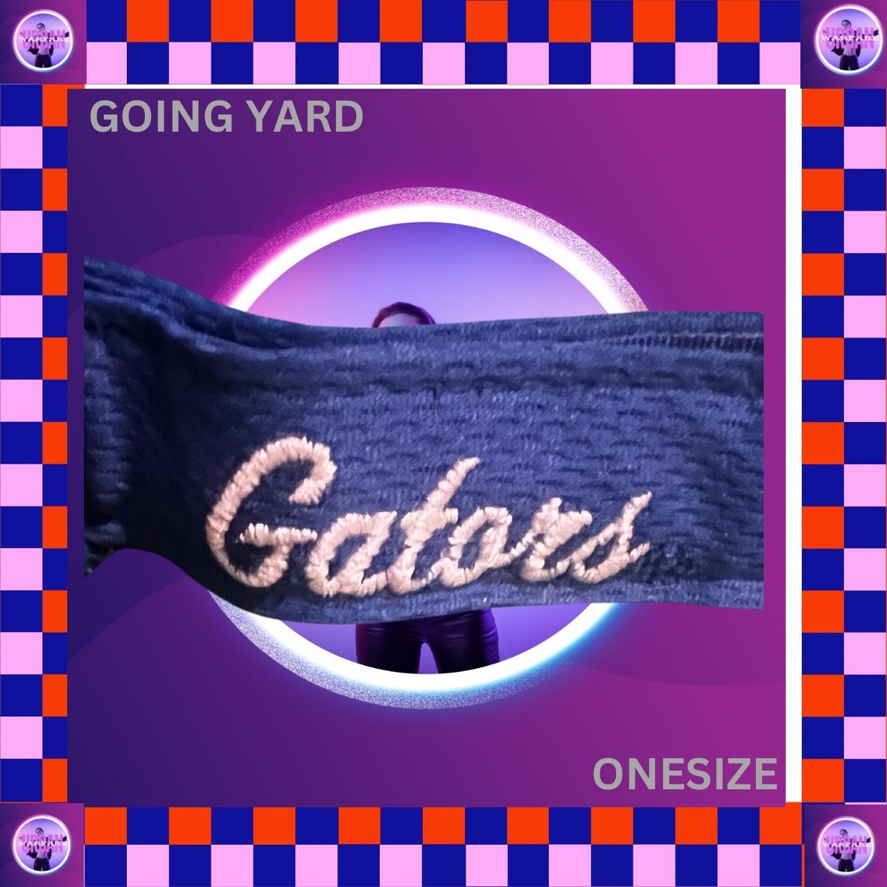 Gators Football visor hat - blue and red Brand:... - Depop