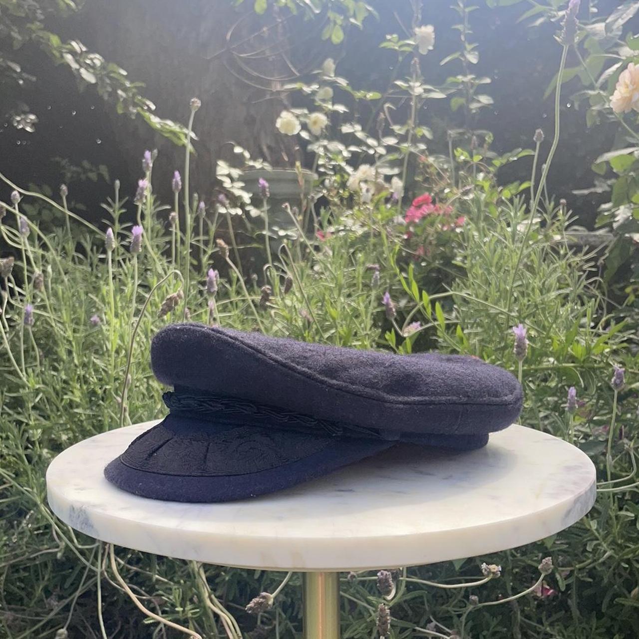 Authentic Greek fisherman’s cap. Navy blue, made in... - Depop