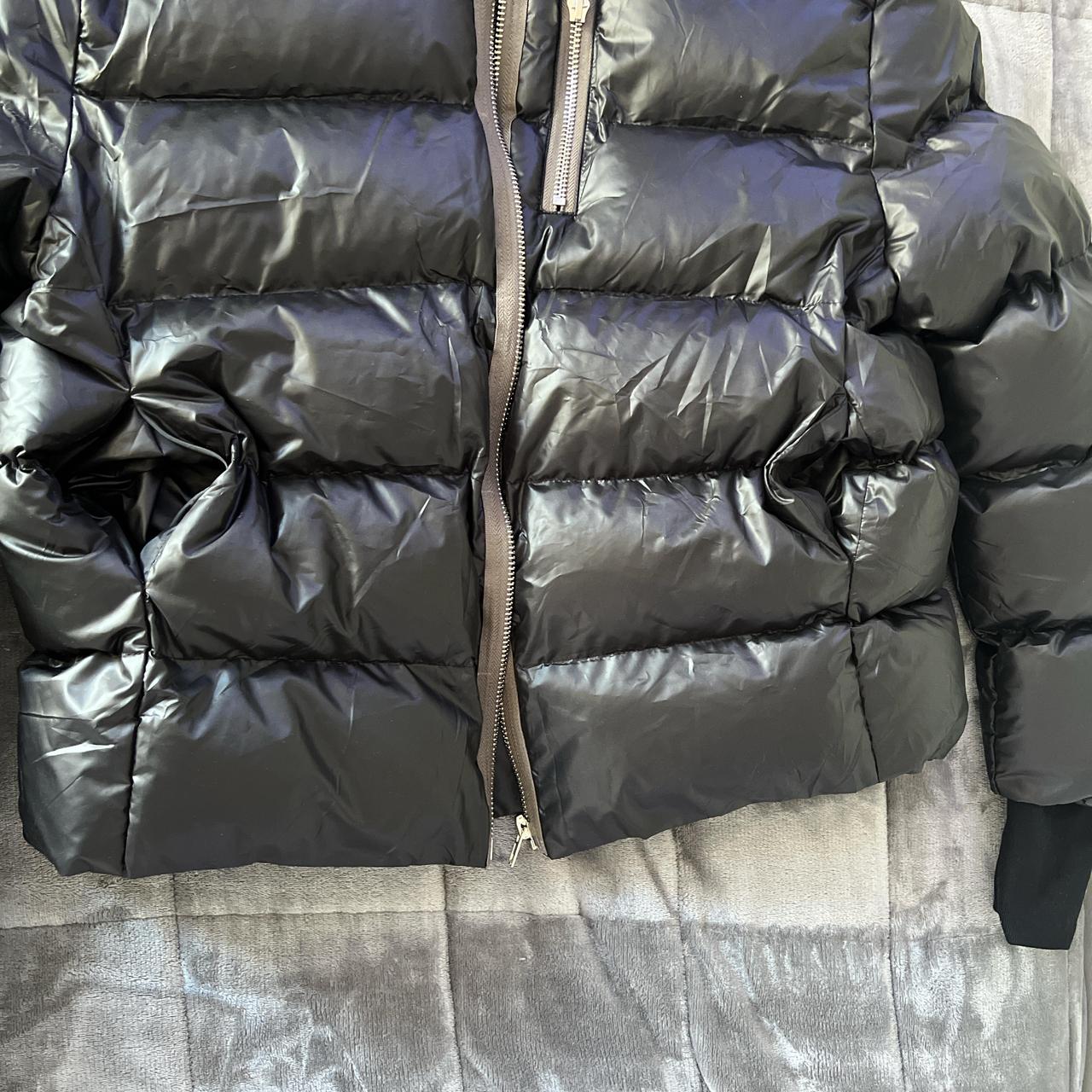 Brand new Rick Owen’s gimp puffer with branding size... - Depop