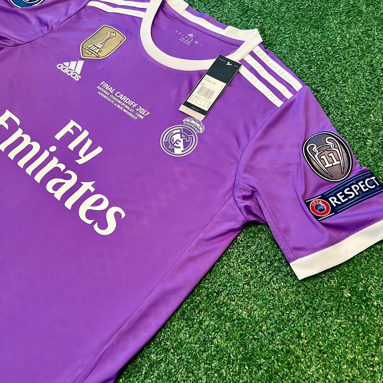 Real Madrid 2016-17 Away Ronaldo #7 UCL Final... - Depop