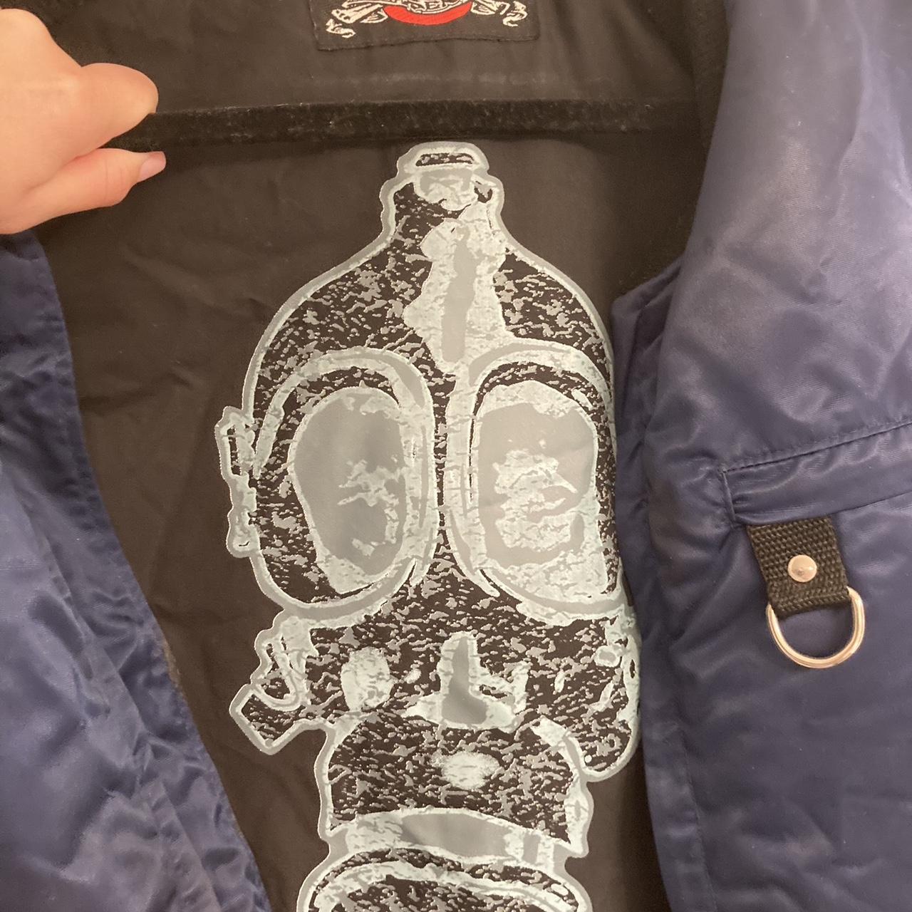 Vintage Lip Service Gas Mask Vest - Depop