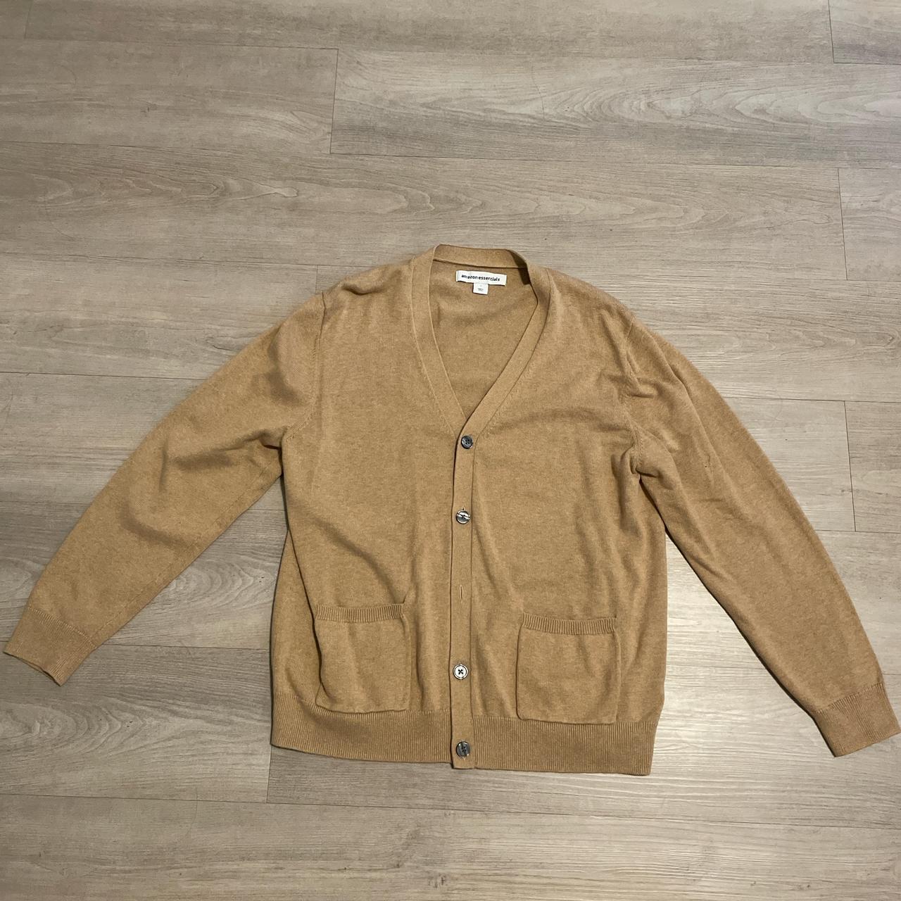 Beige Cardigan - Depop