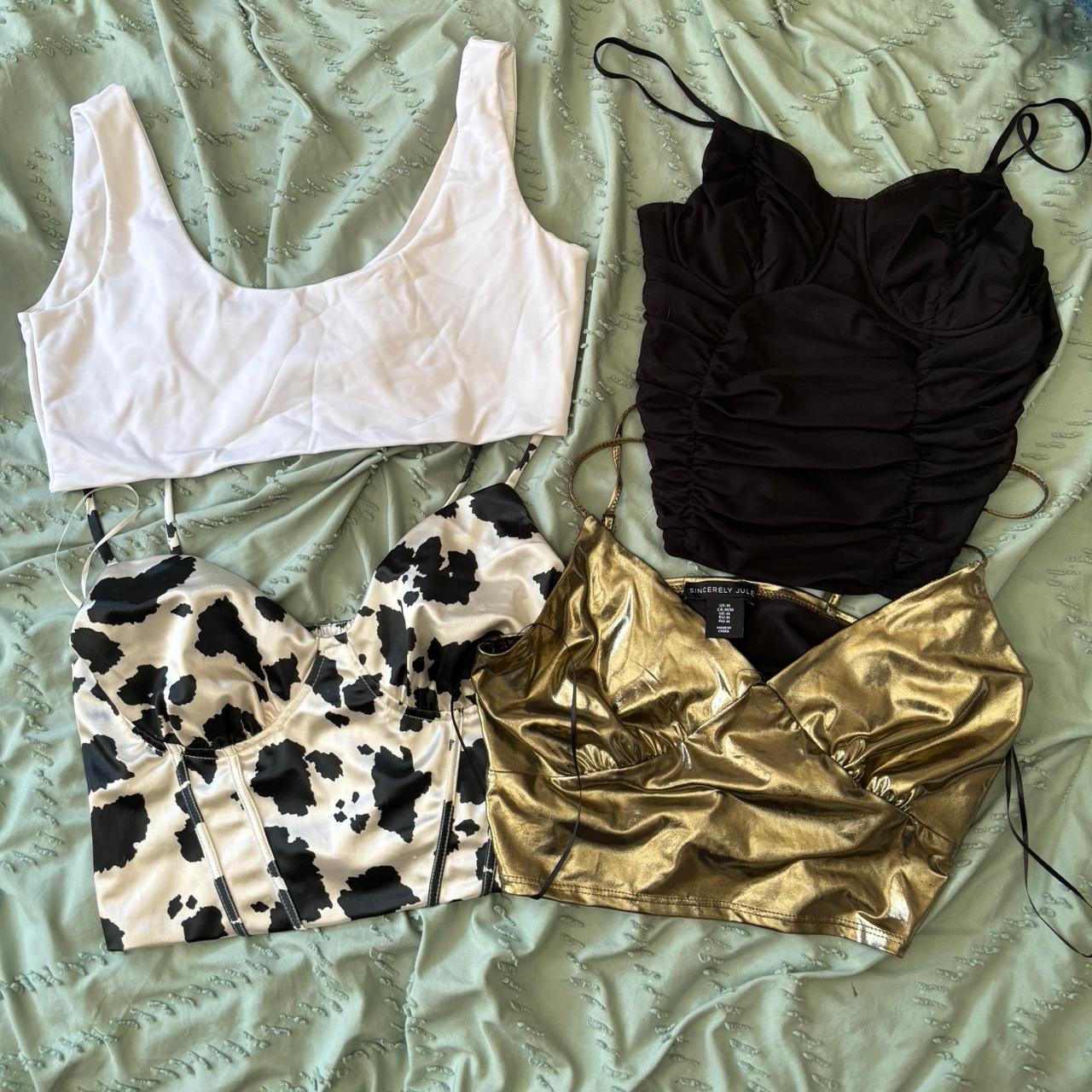 Crop top bundle perfect going out tops or for a... | Depop