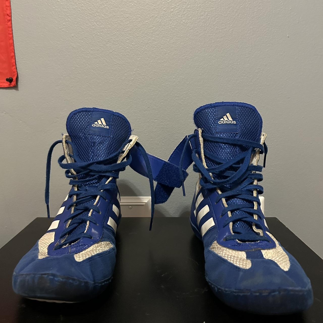 Blue and white combat speed 5’s, Rare colorway &... - Depop