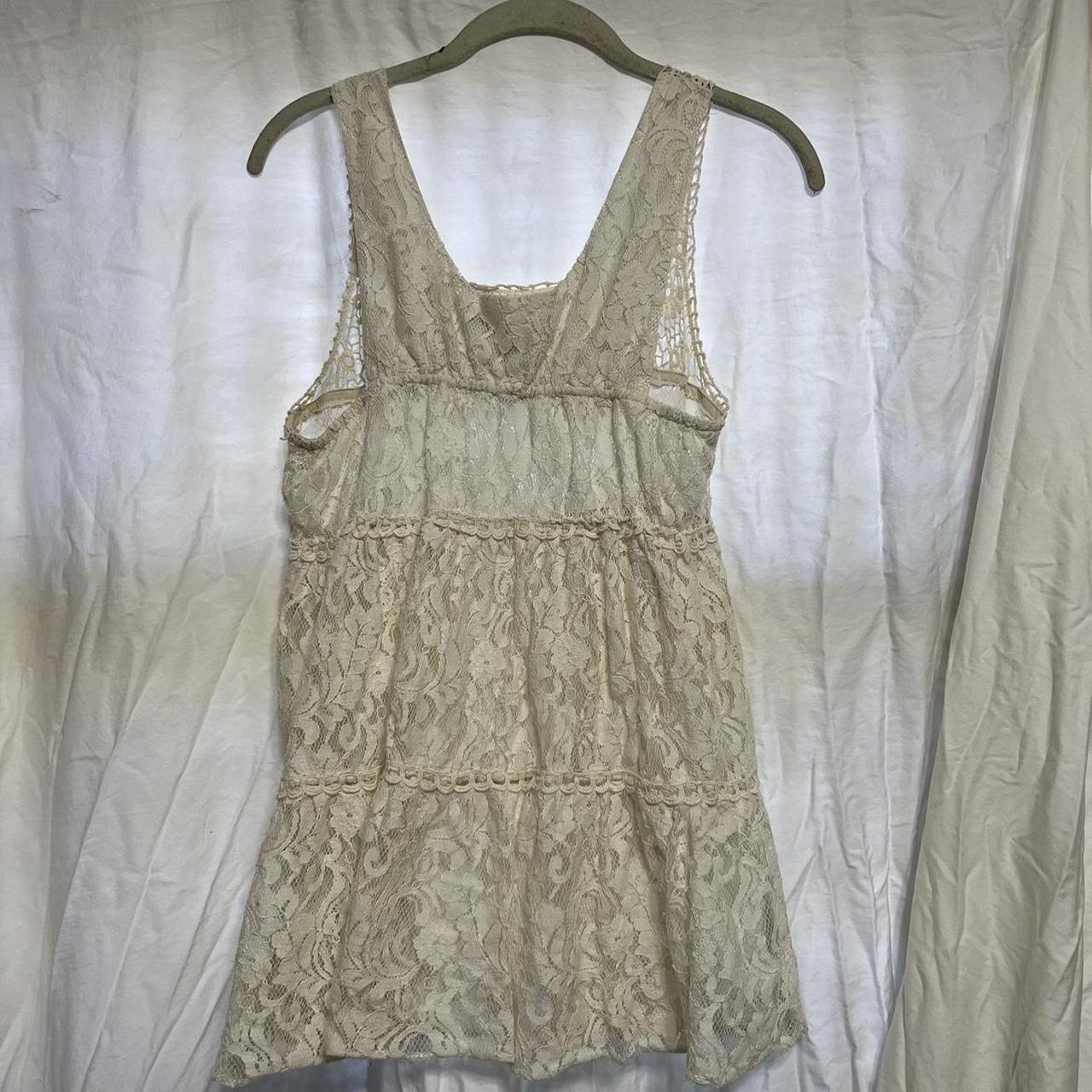 American rag cie lace top or mini dress - Depop
