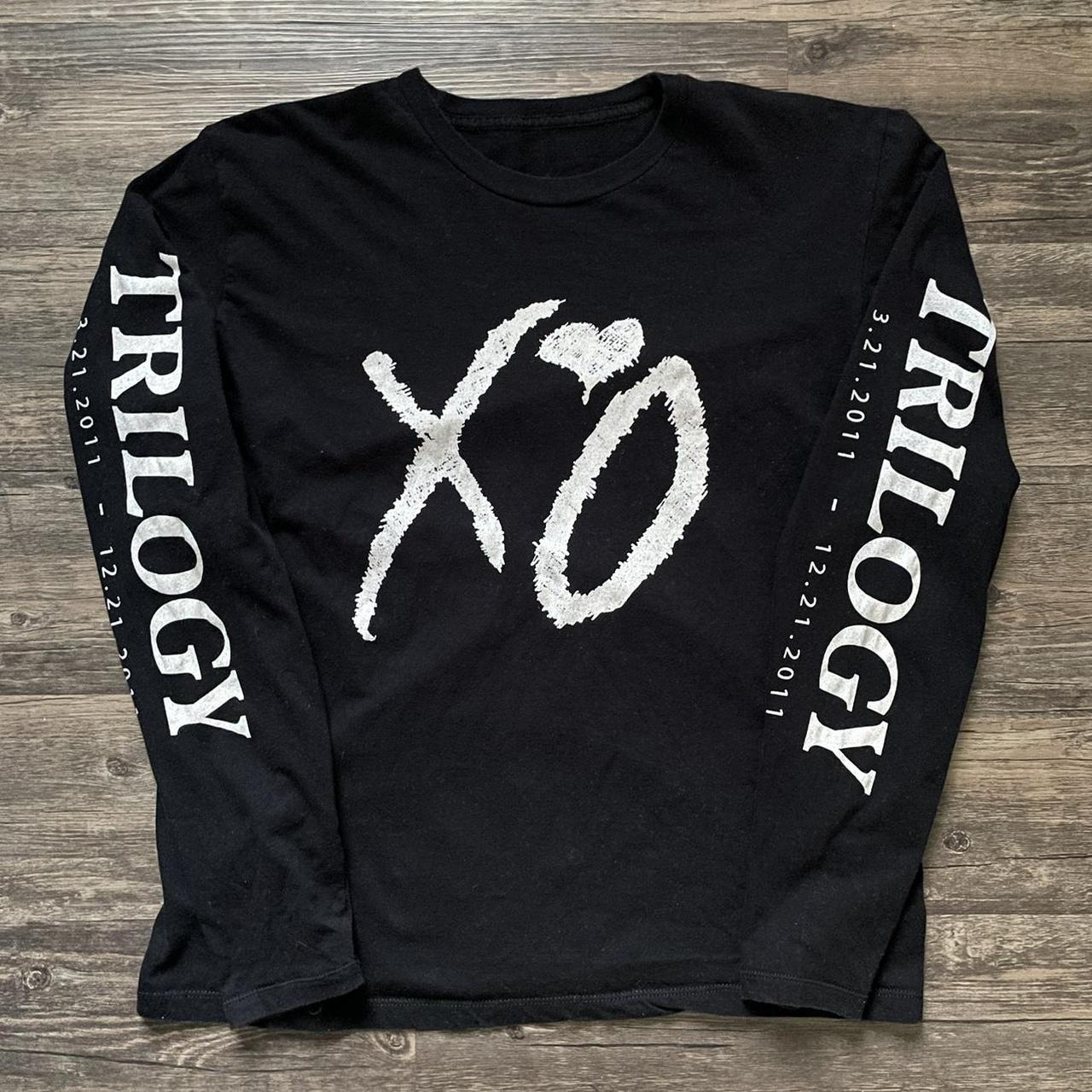 The Weeknd XO Trilogy 5 Year Anniversary Long Sleeve... - Depop