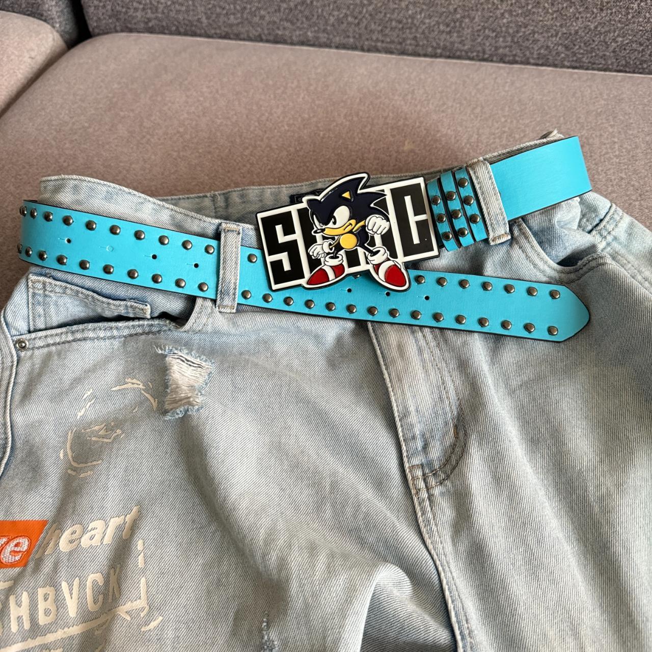 y2k vintage style grunge belt for man and woman,... - Depop
