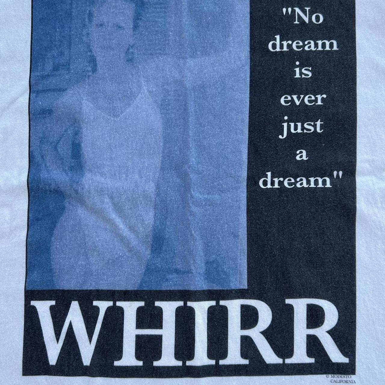 Whirr RARE Original Band Merch Release Tee Size -... | Depop